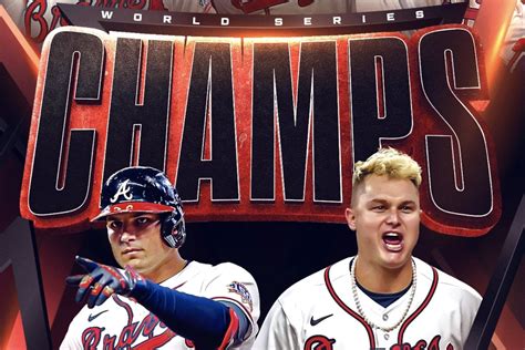 Bravos De Atlanta Campeones De La Serie Mundial En Cancha