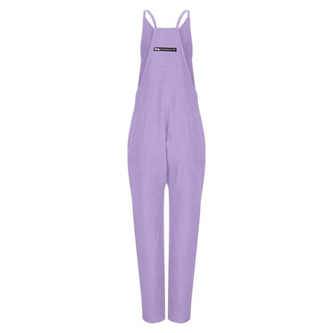 Fesfesfes Women Jumsuits Casual Loose Jumpsuit Solid Color Overalls