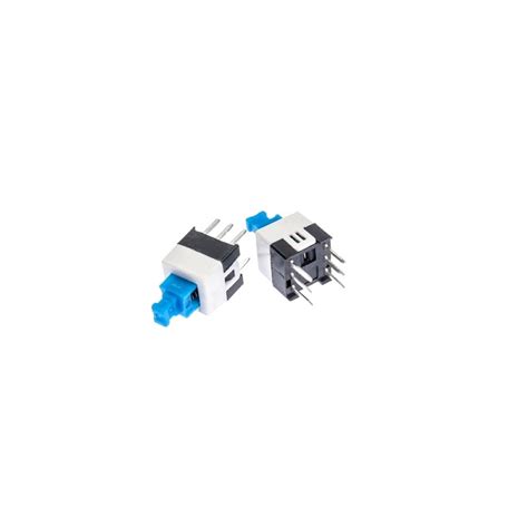 7x7mm 6 Pin Dpdt Self Lock Lock Push Switch Pack Of 5 Buy Online