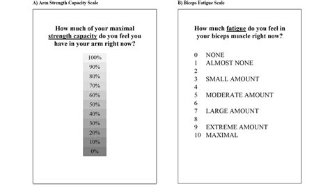 Self Report Scales Used For Perception Of Capacity And Perception Of Download Scientific