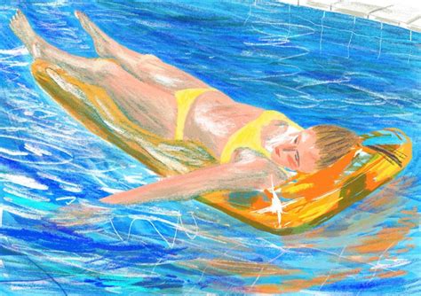 Cool Down With Lotte Cassidys Drawings Of Londons Lidos And Air