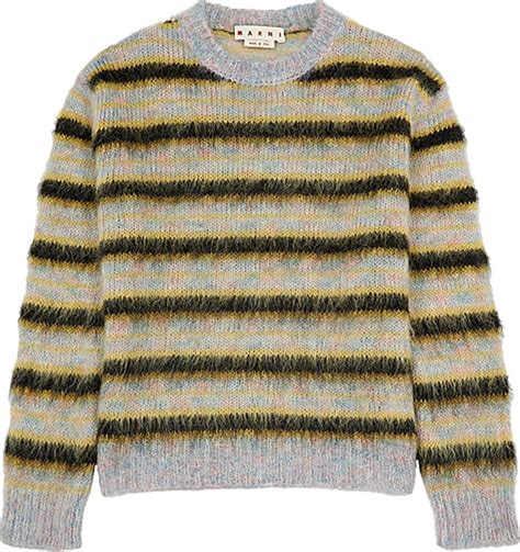 Buy Marni Mohair Sweater Multicolor Gcmg0161q0ufu107rgx99 Goat