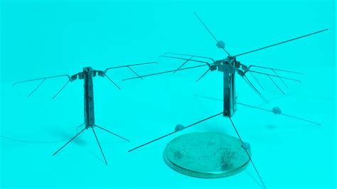 Tiny Spies This Insect Like Flying Robot Is Smaller Than A Penny