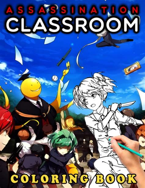 Libros Para Colorear De Assassination Classroom