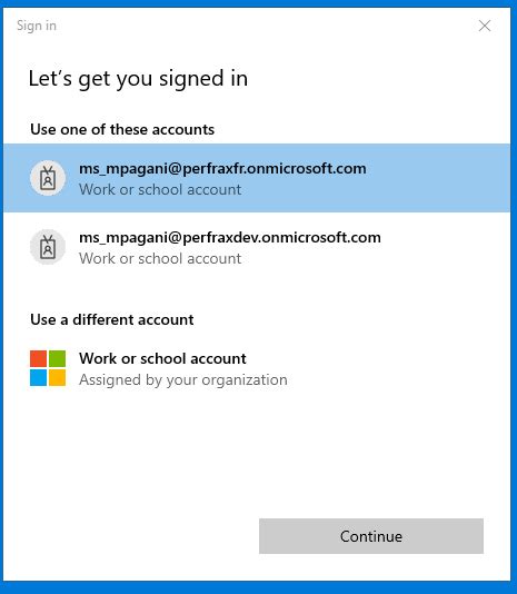 Bug Wam Doesnt Properly Work If Multiple Work Accounts Are