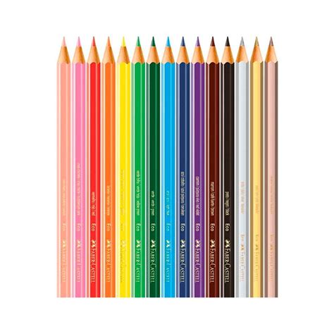 LÁpis 12 Cores Faber Castell 3 Metalizado