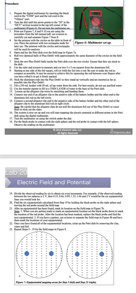 Procedure LE Prepare The Digital Multimeter By Chegg Com