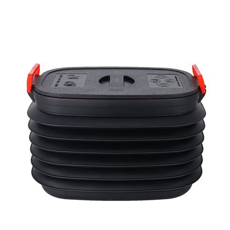 Cubo Telescópico Para Acampar Al Aire Libre De 37l Organizador