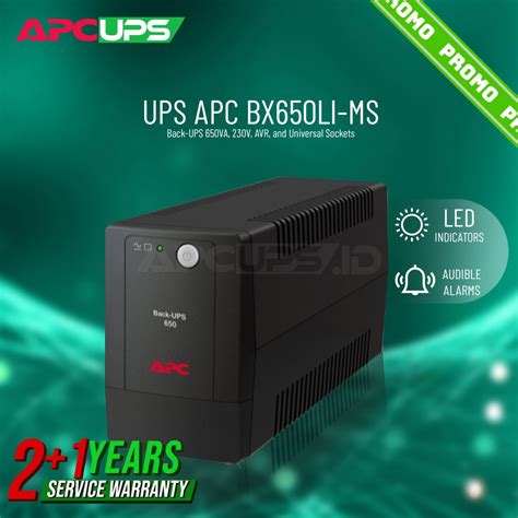 Apc Back Ups 650va 230v Avr Universal Sockets Apc Ups