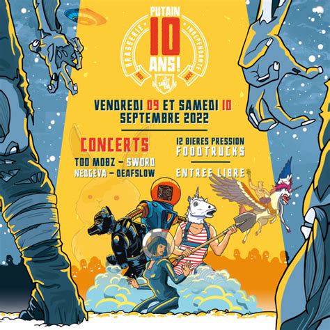 nedgeva aux 10 ans de la brasserie sainte cru new deal music
