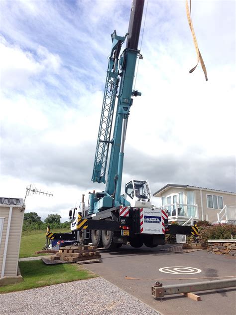 Craning Mobile Homes And Caravans