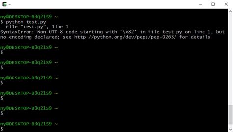 Pythonの次のエラーの対処法『syntaxerror Non Utf 8 Code Starting With ‘x93 In File Jptestpy On Line 1