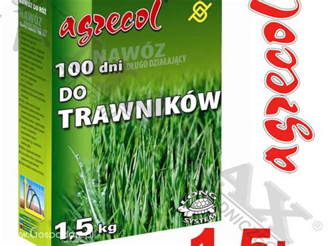 Nawóz do trawników 100 dni AGRECOL 1 5 KGNawóz długodziałający
