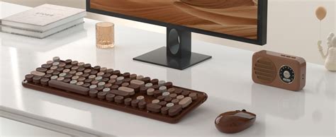 Links9 Wireless Keyboard And Mouse Full Size Retro