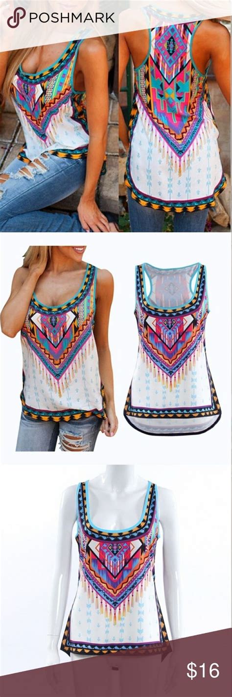 Super Chic Bohemian Tank Top Clothes Design Fashion Design Fashion