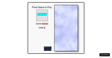 Jakesgordonjavascript Tetris Codesandbox