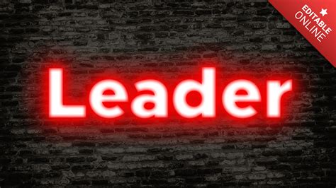 Leader Text Effect Generator TextStudio