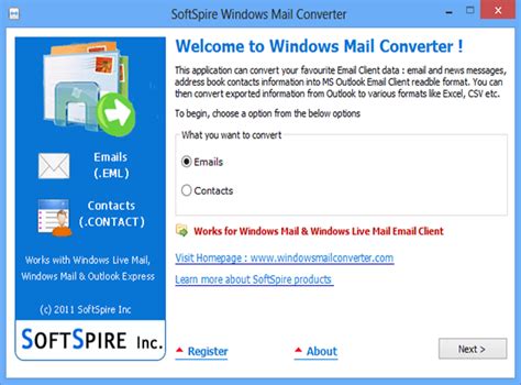 Software Help Windows Mail Converter Download