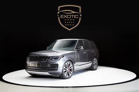 2018 Grey Range Rover Sv Autobiography V8 For Sale In Dubai Uae