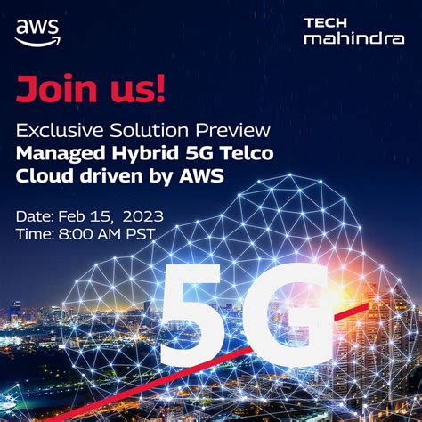 Tech Mahindra On Linkedin Aws Nxtnow Cloud 5g