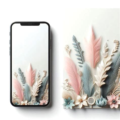 Realistic Mobile Mockup For Detailed App Design Showcases Premium Ai Generated Image