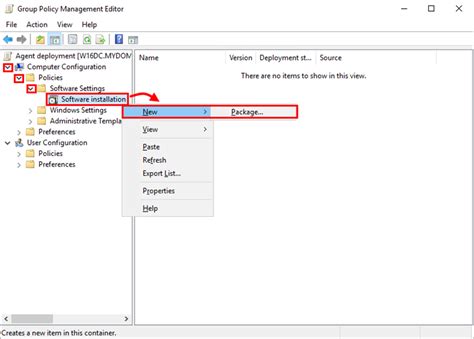 Kb6864 Deploy The Eset Management Agent Using A Group Policy Object