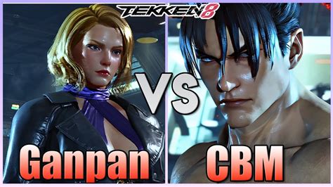 Tekken 8 Ganpan Nina Vs Cbm Jin Kazama Ranked Matches Youtube