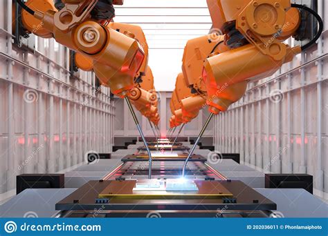 Automation Industry Concept Stock Image Image Of Automatic Production 202036011