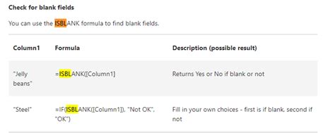 Formula Not Working In Excel To Move To Sharepoint Calculated Column