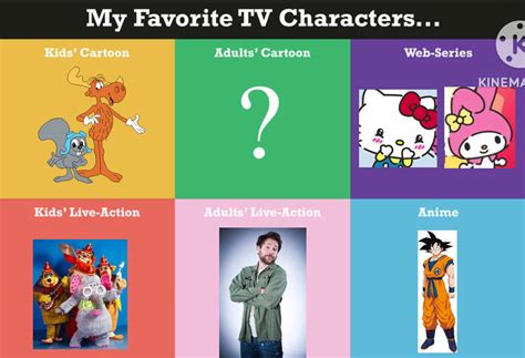 My Favorite Tv Characters By Beatlesfangirl15 On Deviantart