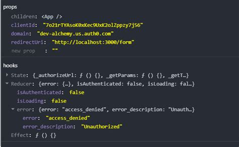 Isauthenticated Returning False After Successful Login · Issue 49 · Auth0auth0 React · Github