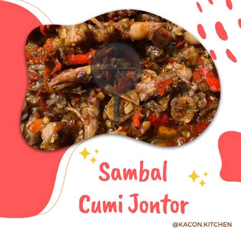 Jual Sambal Cumi Jontor Shopee Indonesia