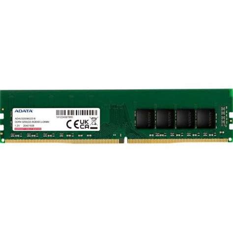 כרטיס זיכרון פנימי למחשב נייח Adata Premier U Dimm Cl22 8gb Ddr4 Ksp