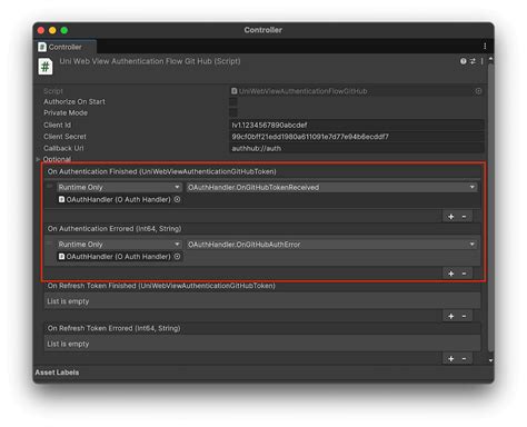 OAuth Support UniWebView