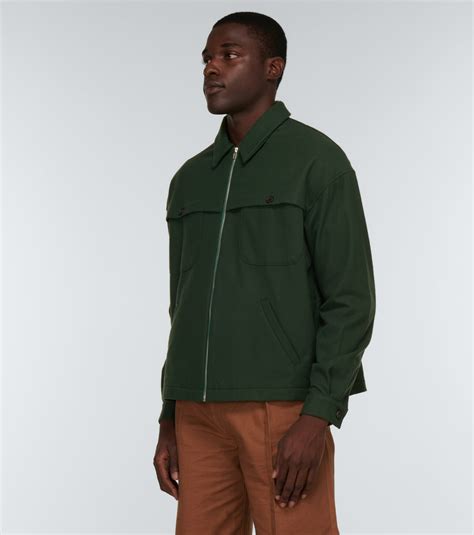 Winnie New York Wool Blend Flannel Blouson Winnie New York