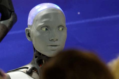 Ai Robot Gives Side Eye After Being Asked If It Will Rebel Against