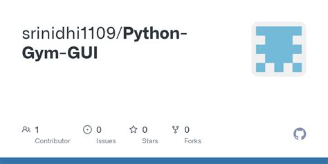 Github Srinidhi1109python Gym Gui