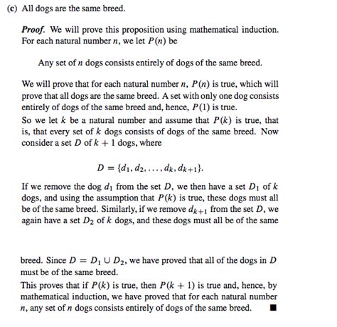 Solved Evaluation Of Proofs This Type Of Exercise Will Chegg Com