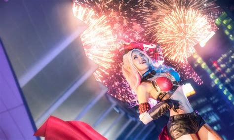 小丑女哈莉 奎茵同人cos play