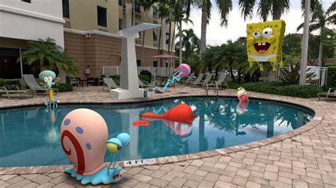 Deadly Pool 😱😱take Care Spongebob Youtube