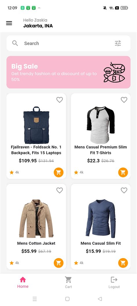 Github Csfdsfecommerce Flutter This Project Is A Flutter Based E Commerce Application That