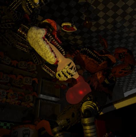 Rule 34 3d Animatronic Canid Canine Duo Fellatio Female Five Nights