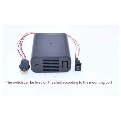 dc 10 55v 60a pwm motor speed controller 0 100 rpm led digital