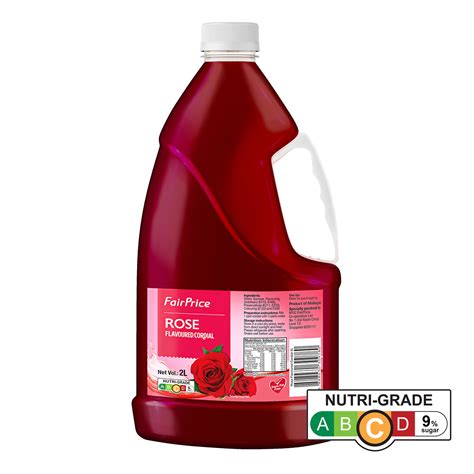 Fairprice Cordial Juice Rose Ntuc Fairprice