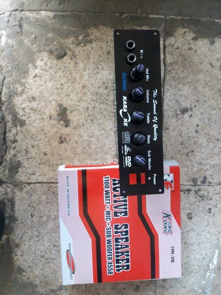 Kit Speaker Aktif Subwoofer Homecare24