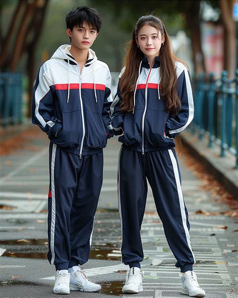 产品相册： 运动服校服， 编号：s244a 大连思戴尔服饰有限公司