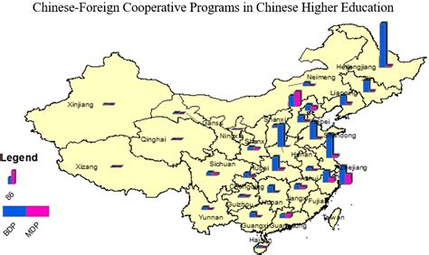 Provides Distribution Of Chinese Foreign Cooperative Programs In