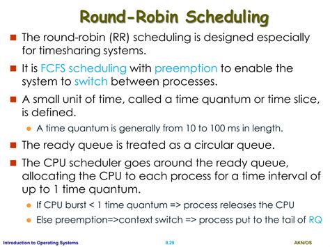 Operating Systems Part Ii Process Scheduling Synchronisation