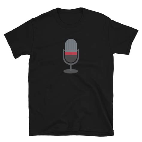 Microphone Short Sleeve Unisex T Shirt Thevbj