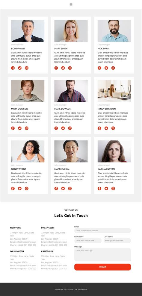 Problem Solving Team Website Template By Nicepage